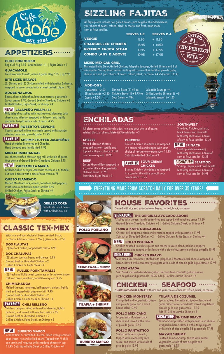 Cafe Adobe – Fresh Tex-Mex